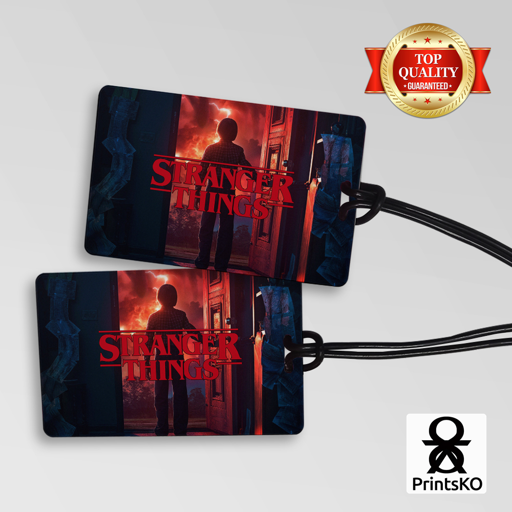 High Quality Bagtag/ Luggage Tag with Stranger Things - Design | Lazada PH