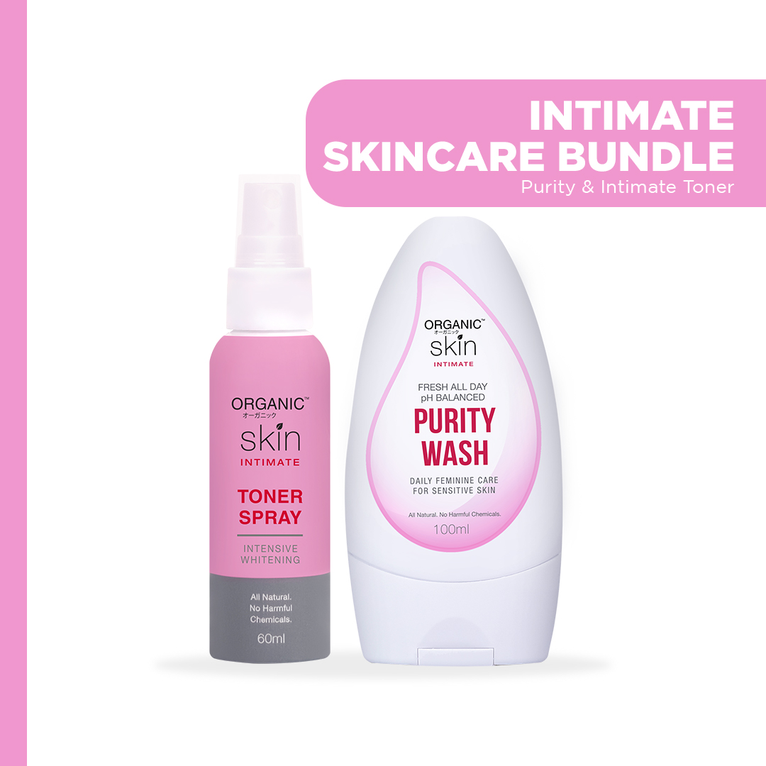Organic Skin Japan Intimate Skincare Bundle Purity Feminine Wash ...
