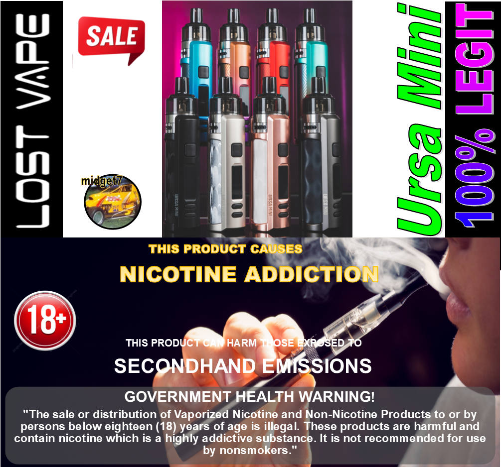 Lost Vape Ursa Mini 30W Pod Mod Kit | Lazada PH