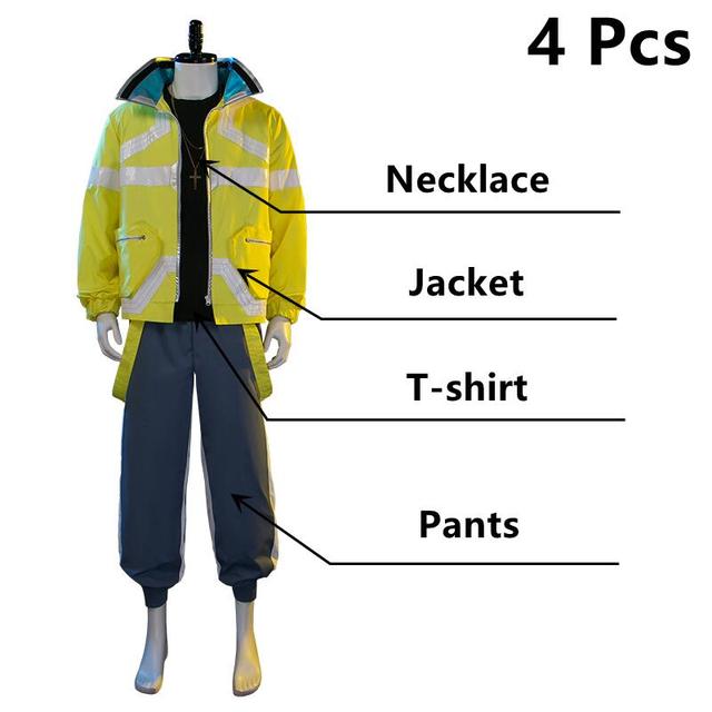 Anime Cyberpunk Edgerunners David Cosplay Costume Edgerunners Cosplay ...