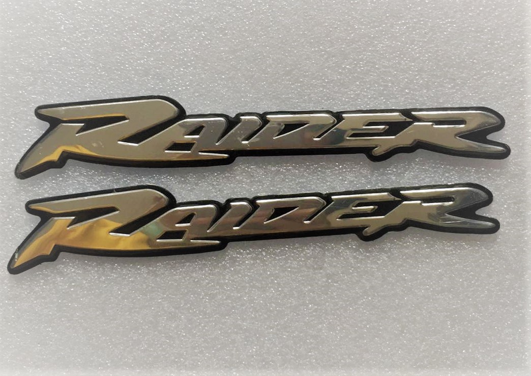 RAIDER EMBLEM MOTORCYCLE SET OF 2 | Lazada PH