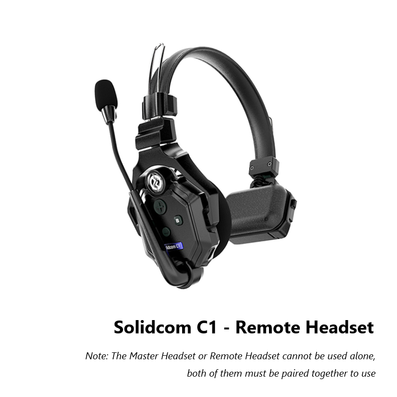 Hollyland Solidcom C1 Wireless Headset Intercom System EU Standard 2 to ...