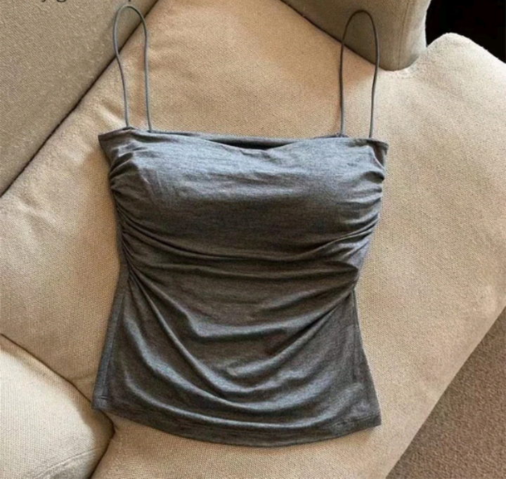 HVDENIM Korean New spring and summer niche fashion with Pad drape ...