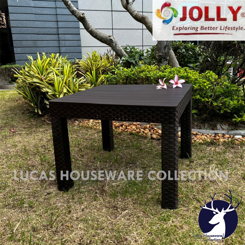 JOLLY RATTAN TABLE SQUARE SIDE TABLE 22X22 BED SIDE TABLE STUDY TABLE ...