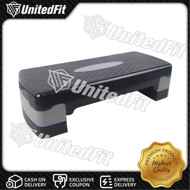 UnitedFit Aerobic Step Board Fitness Exercise Step Height Adjustable ...