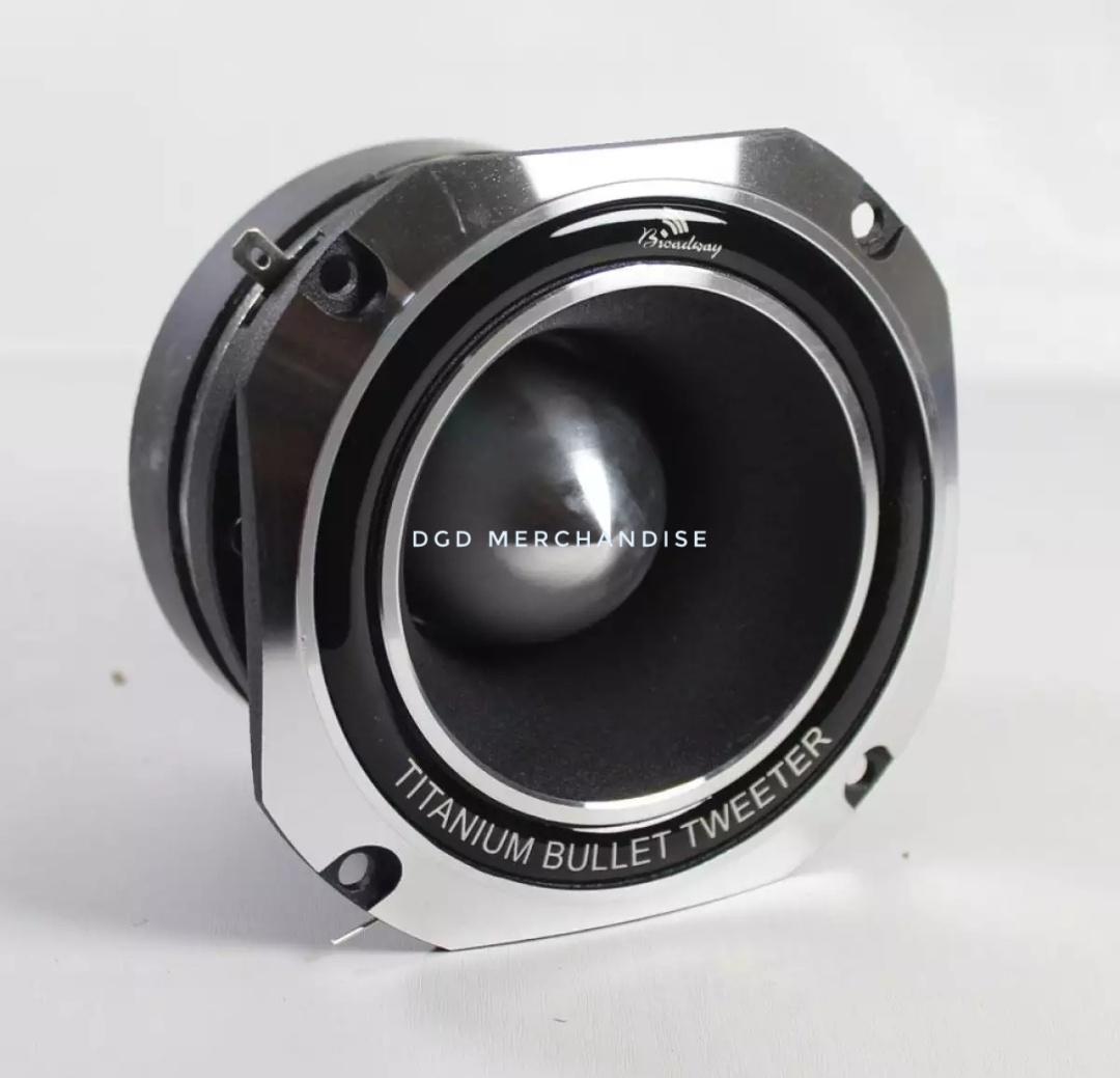 800w High Power 4 inch Broadway Titanium Bullet Tweeter BDTW-107S with ...