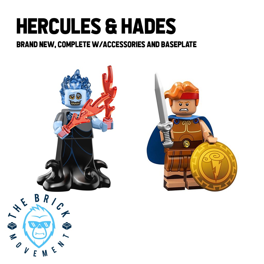 u']LEGO® Collectible Minifigure Series DISNEY 2: Hercules and Hades ...