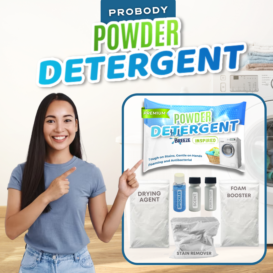 Probody Premium Powder Detergent DIY Kit 5kg with Complete Mixture ...