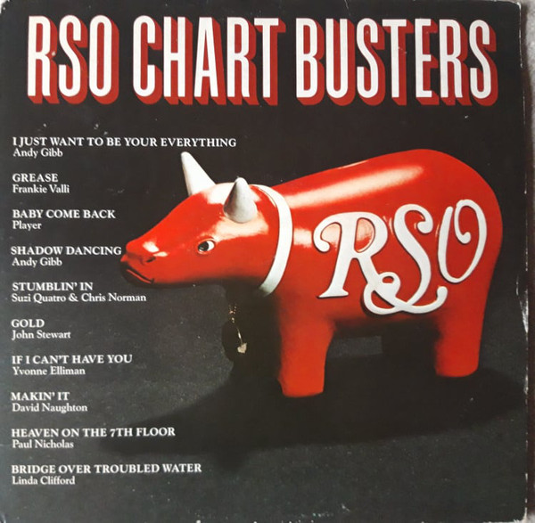 Various ‎– RSO Chart Busters Record Vinyl Plaka (B36 PLAKA | Lazada PH