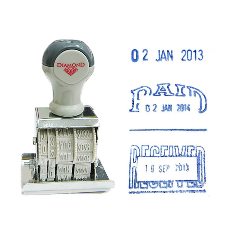 Toy Maker DATE STAMP WITH RECEIVED/DATER STAMP school/office supplies ...