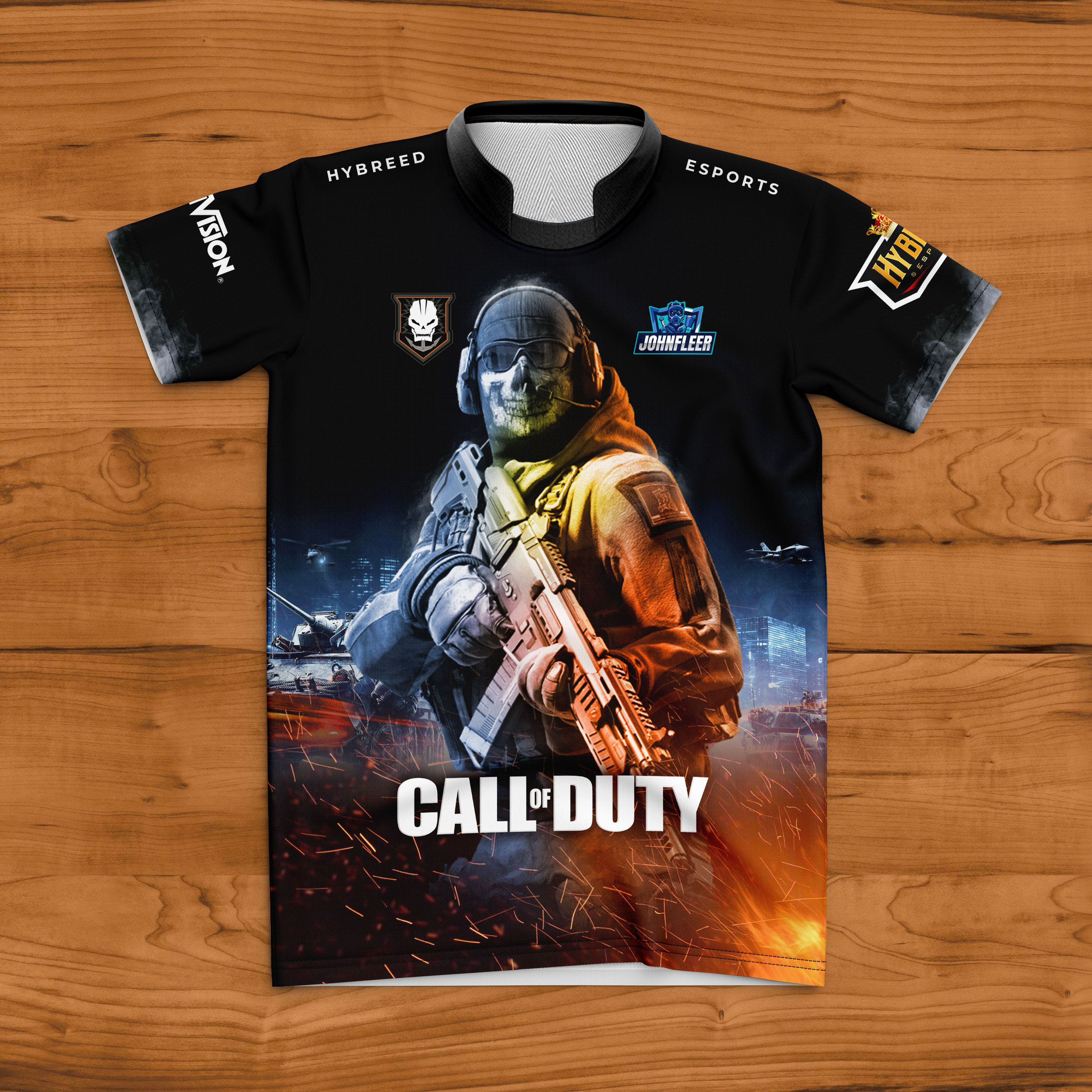 Call of Duty # 8 - Excellent Quality Full Sublimation Jersey Shirt ...
