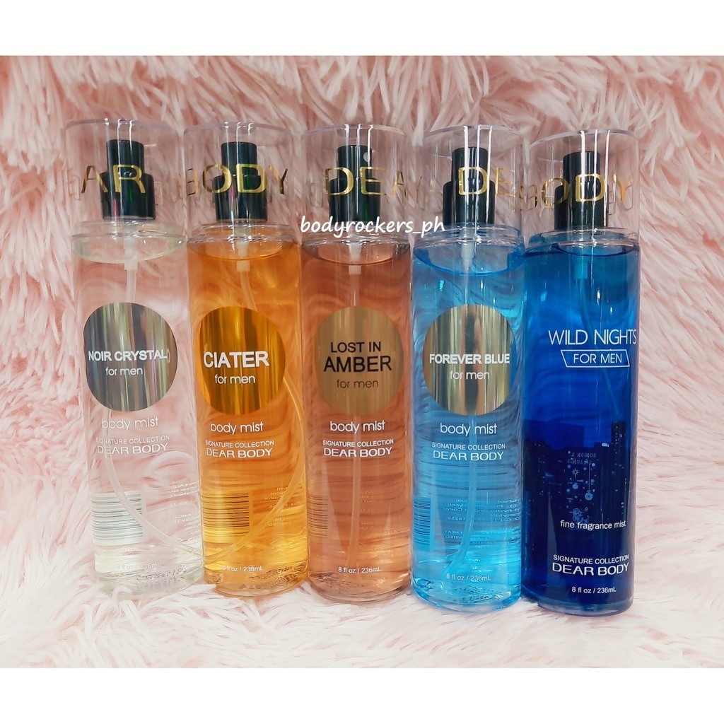 DEAR BODY LIMITED Body Mist for Men FROM LONDON UK or set Sold in ...