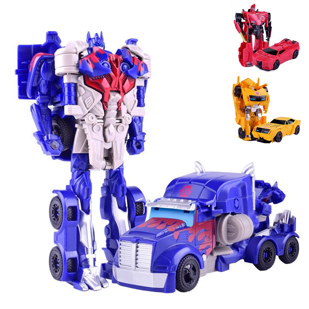 Kids Transformer Toy Robot Robot Inertia Collision Deformation Anime ...