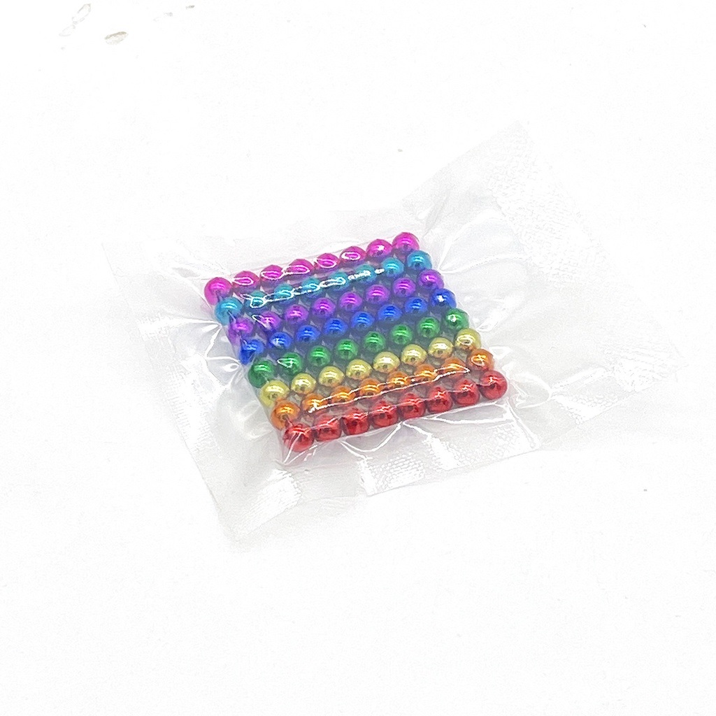 64/216PCS Colorful Magnetic Balls Toys Puzzle DIY Magnet Beads ...