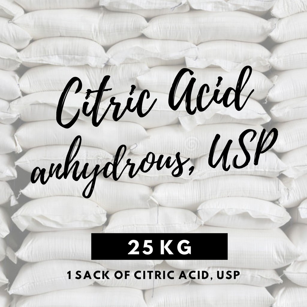 Citric Acid USP 25kg | Lazada PH
