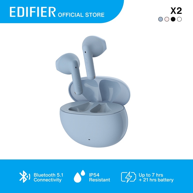 Edifier X2 Headphone Bluetooth 5.1 Chip Long Life Battery x Music Playback USB-Type C Built-in ...