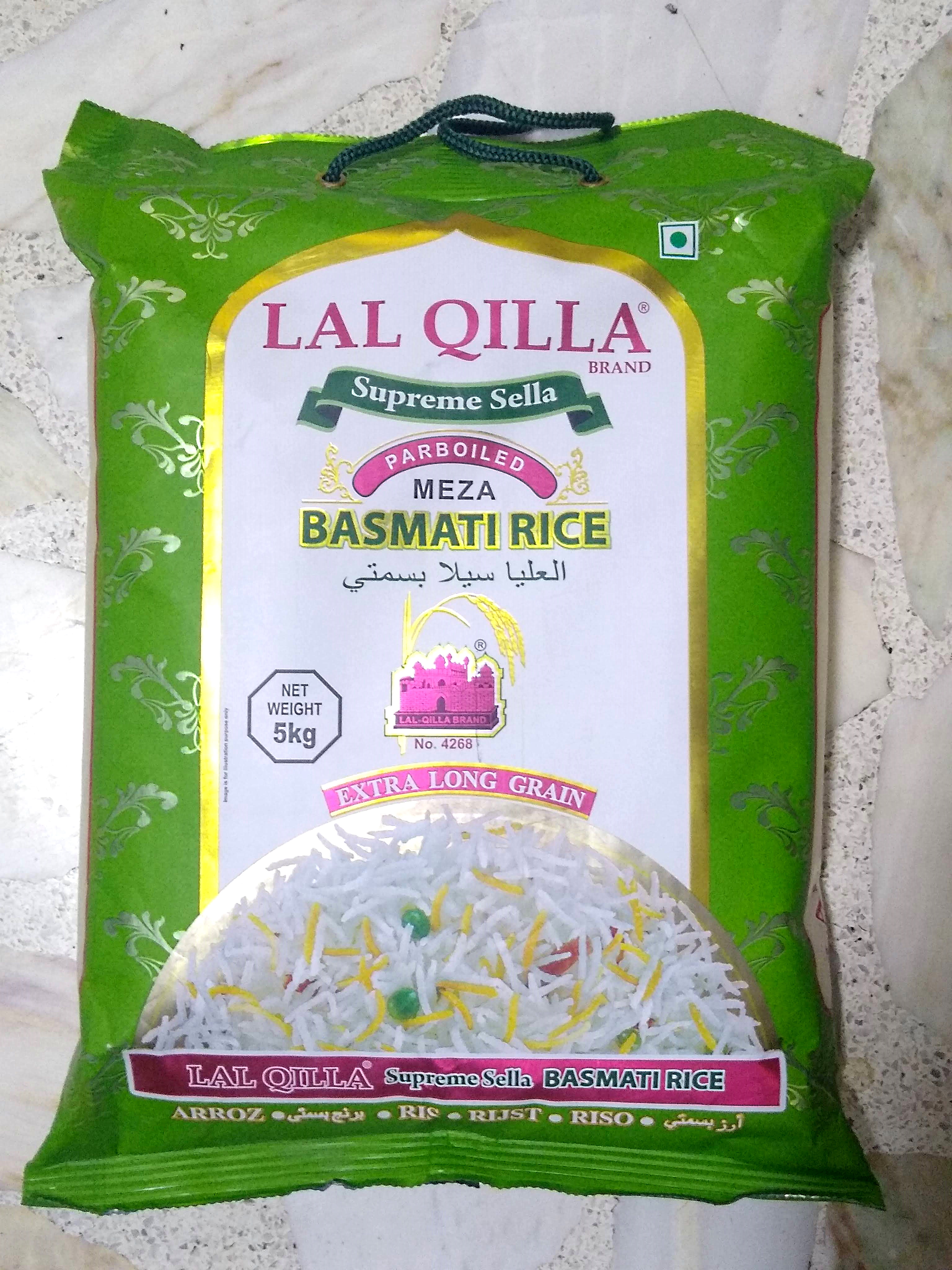 Lal Qilla Supreme Sella Basmati Rice 5kg (Parboiled) | Lazada PH