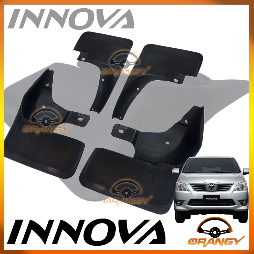 Toyota Innova 2009 to 2015 OEM Mud guard 2010 2011 2012 2013 2014 ...