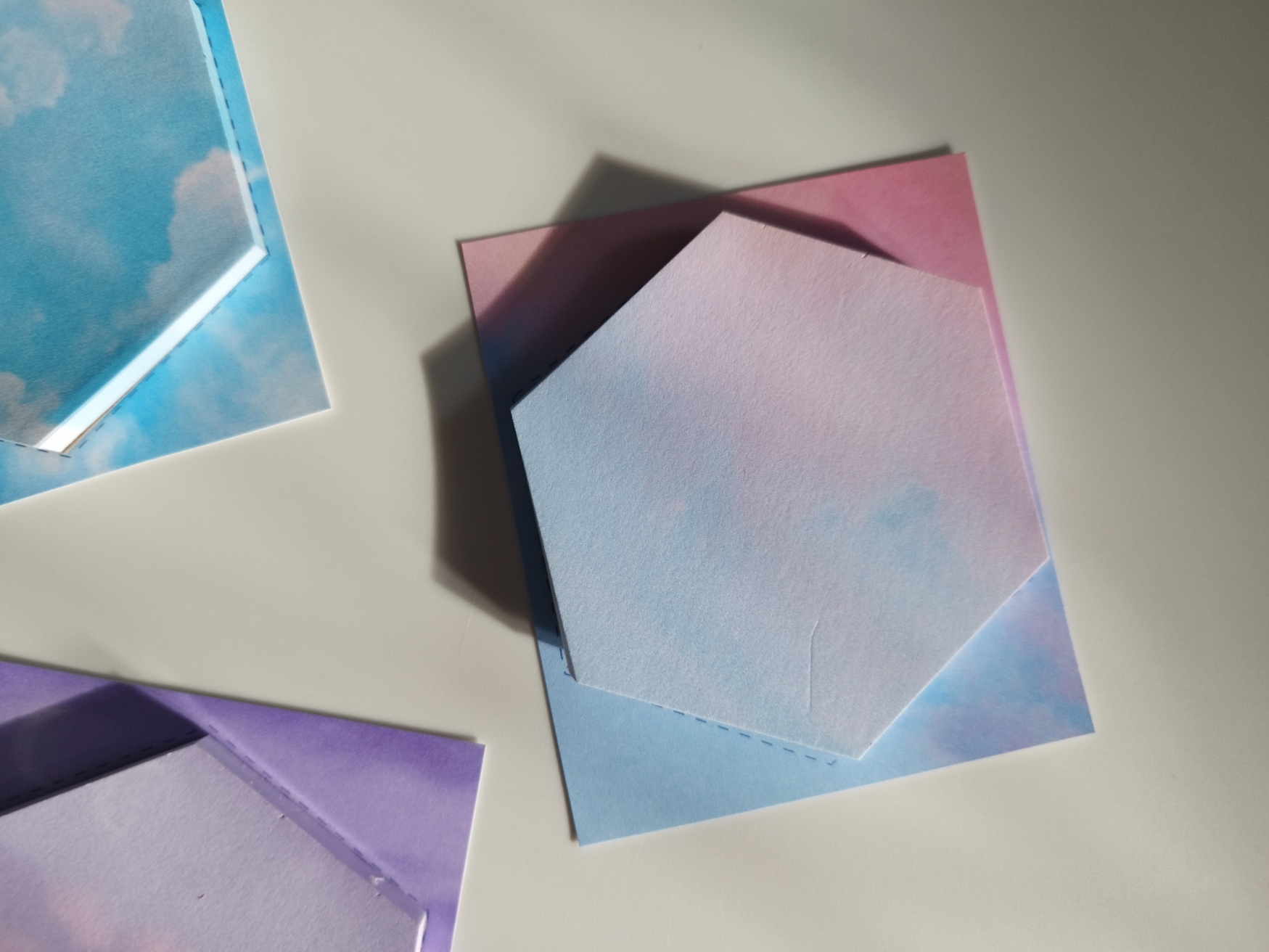 KYCO HEXAGON TEAR AWAY MEMOPAD NOTEPAD (SKY EDITION) | Lazada PH