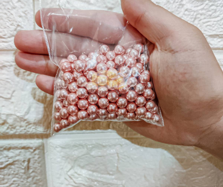50GRAMS OR 70 GRAMS EDIBLE PEARL DRAGEES ROSE GOLD, GOLD, WHITE ...