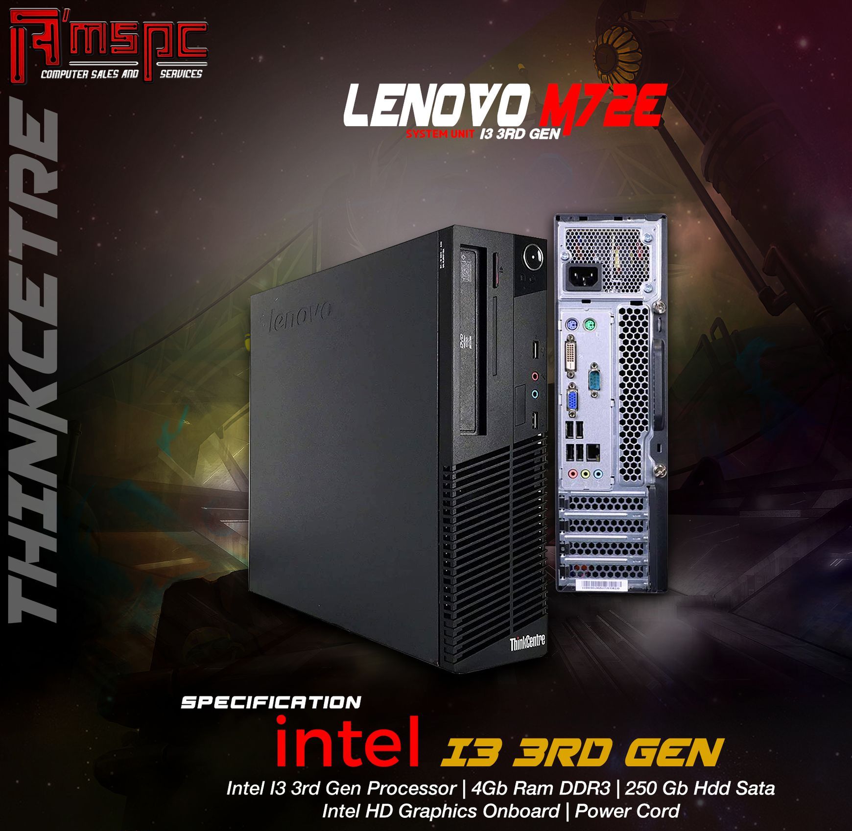System unit only Core 2 duo | core i3 | coe i5 with processor with ram ...