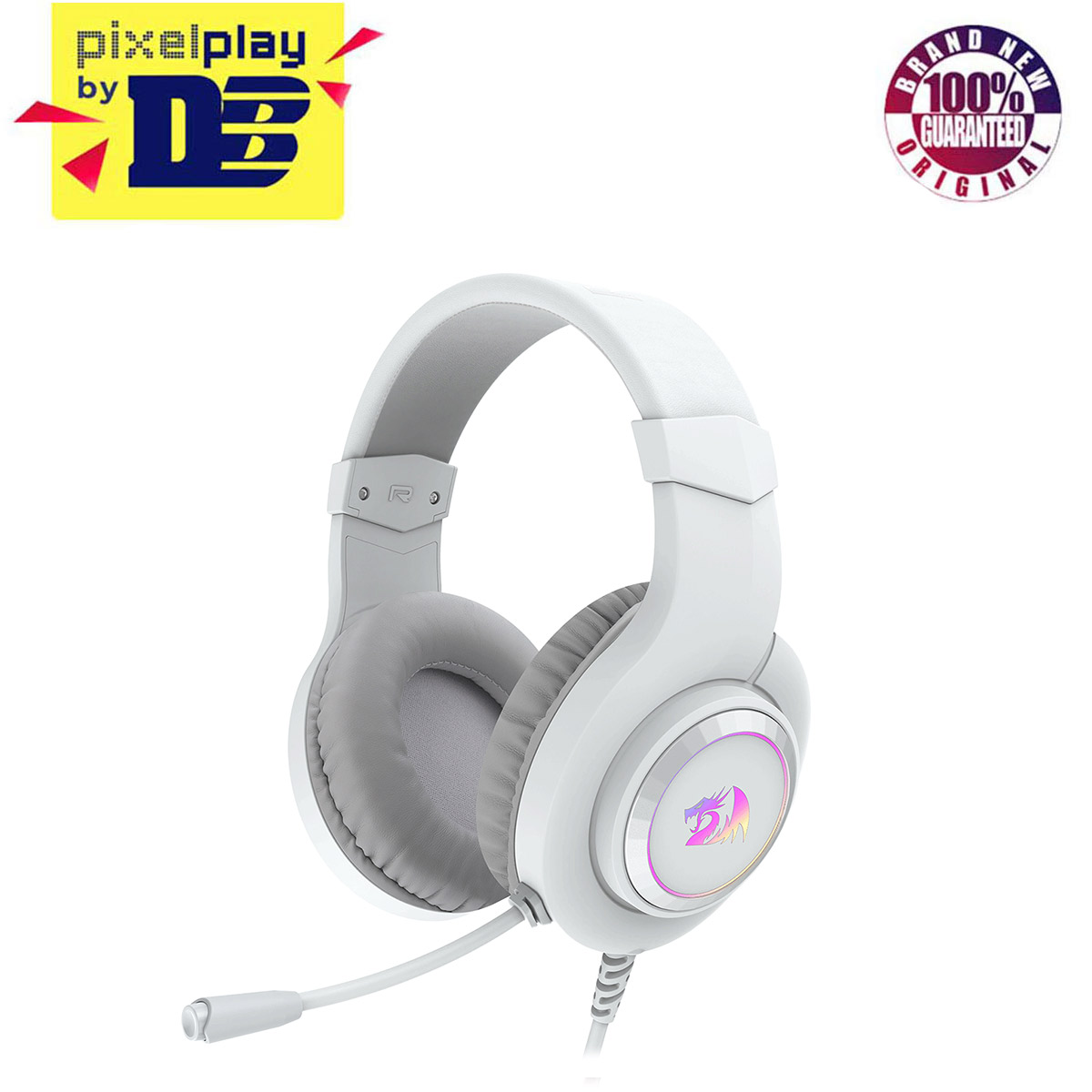 Redragon H371-RGB Hylas USB Virtual 7.1 Surround Sound Wired Gaming ...