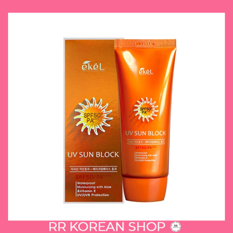 [AUTHENTIC] EKEL UV Soothing & Moisture Sunblock 70ml | Lazada PH
