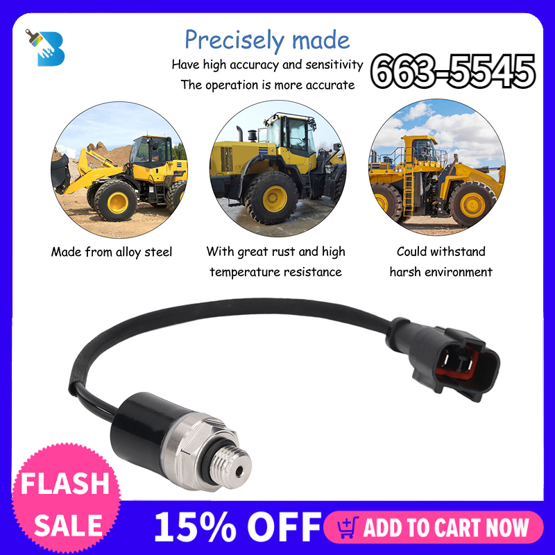 Loader Pressure Switch Loader Pressure Sensor Replacement 663‑5545 For ...