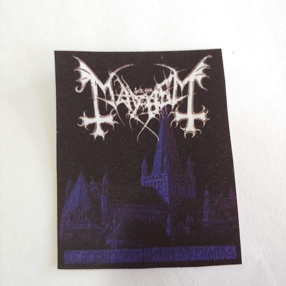 MAYHEM BAND HIGH QUALITY IRON PATCHES | Lazada PH