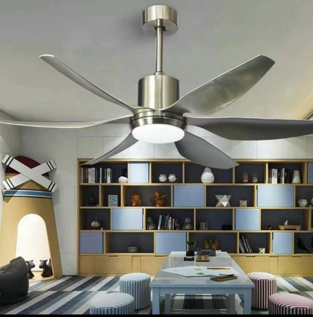 CHNT 66inch Ceiling Fan With Light Remote Control Nordic Modern ...