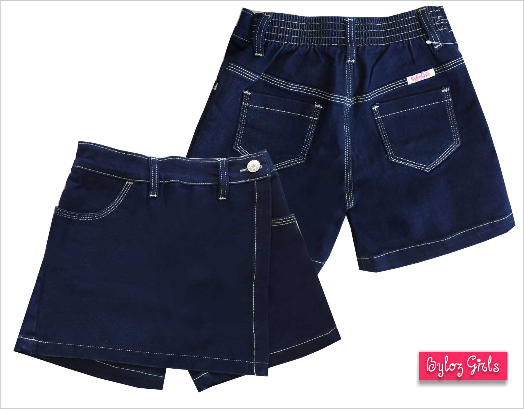 Byloz Girls Denim Macarena Shorts | Lazada PH