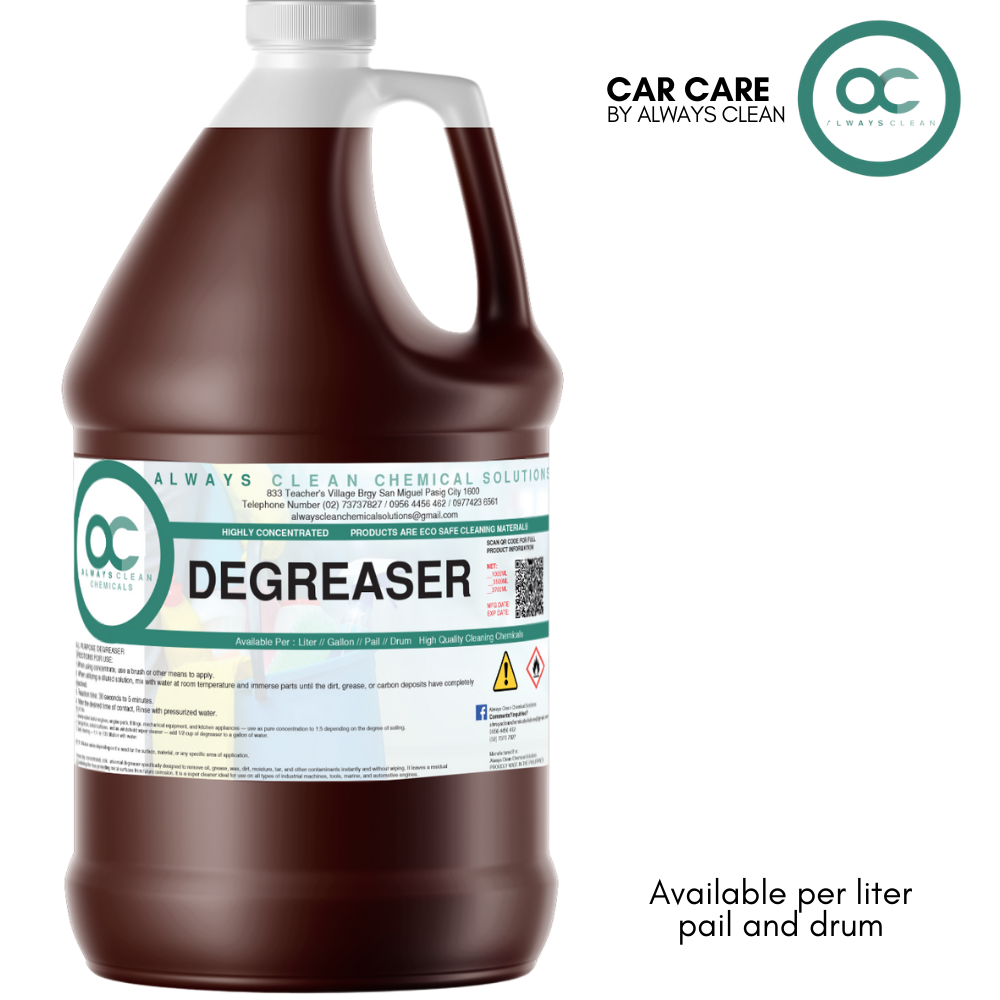 DEGREASER WATERBASED 1 GALLON BY ALWAYS CLEAN | Lazada PH