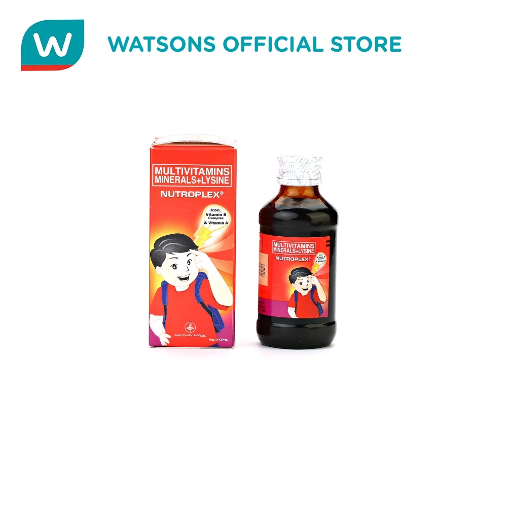 NUTROPLEX with Iron Lysine Syrup 60ml | Lazada PH