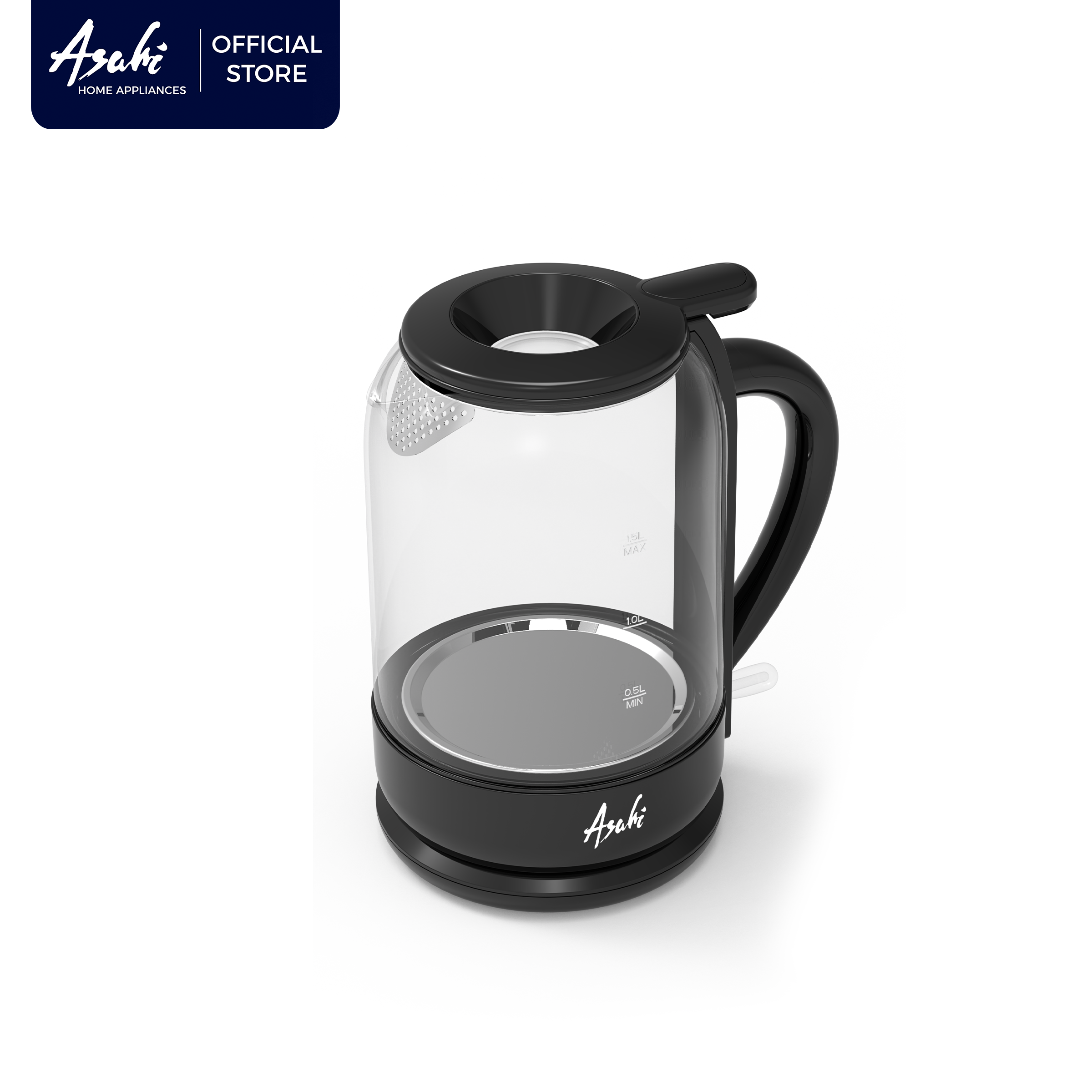 Asahi EK 153 Glass Electric Kettle 1.5L | Lazada PH