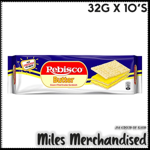 Rebisco Butter Buy Rebisco Peanut Butter Sandwich Crackers 33g X10