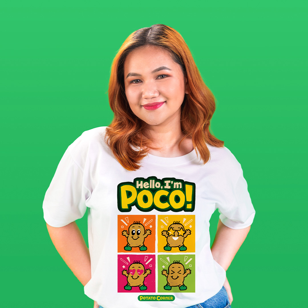 Potato Corner Retro Poco Shirt | Lazada PH