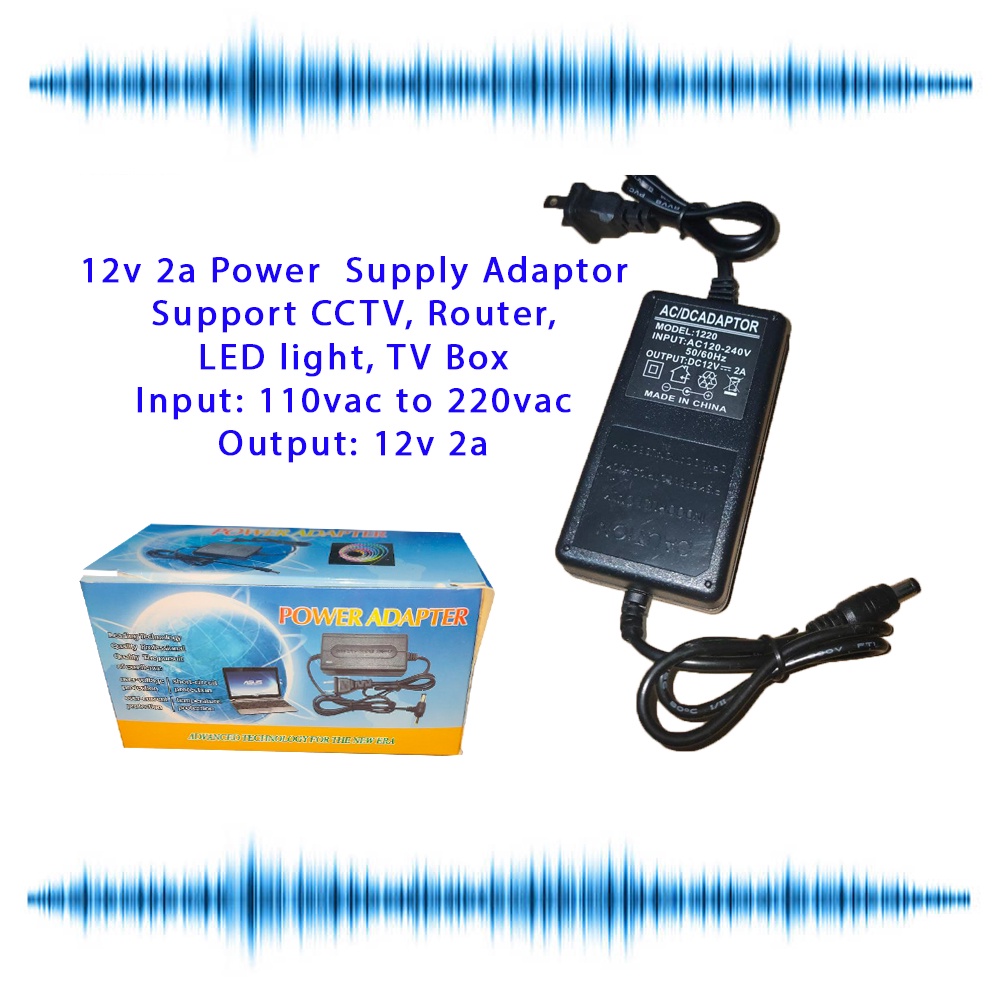 hot ☀12V 2A Power Adaptor AC to DC Rainproof CCTV Power supply Adapters ...
