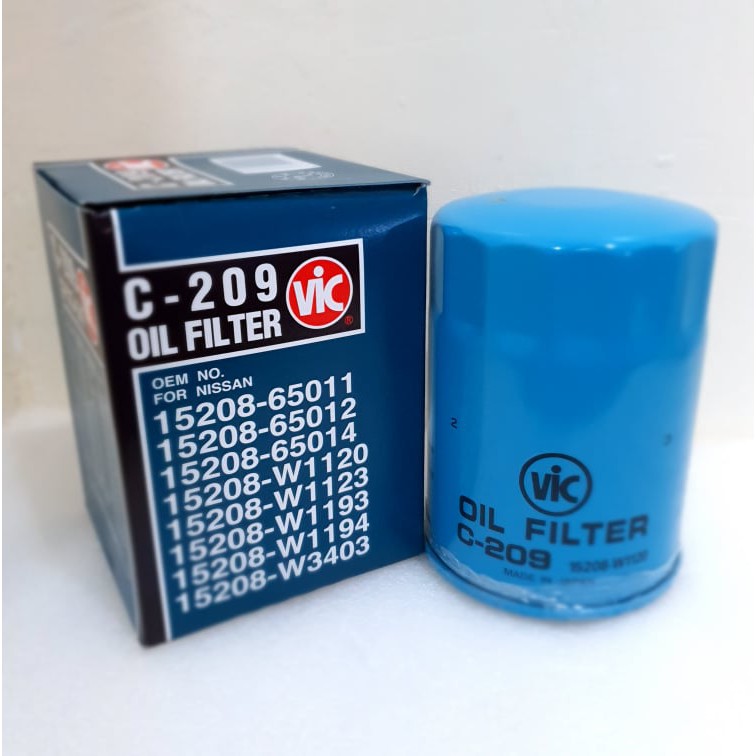 【new】 VIC Oil Filter Nissan (C-209) | Lazada PH