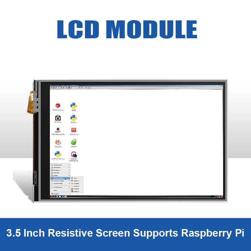3.5 Inch TFT LCD Display with Resistive Touch Display Module LCD Screen ...