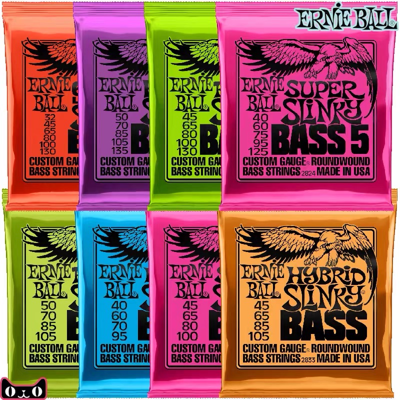 Ernie Ball Bass Guitar Strings 4-String Extra Slinky 2835 40-95 | Lazada PH