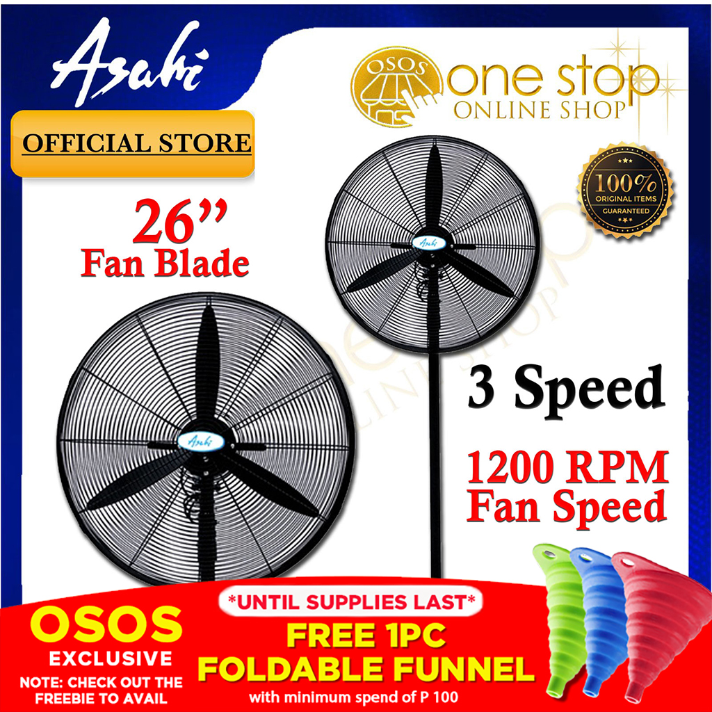 Asahi Industrial Fan Motor at William Stork blog