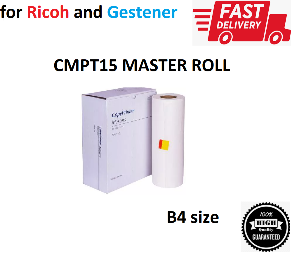1pc CPMT15 Copy Printer Master B4 master roll for Ricoh and Gestetner ...
