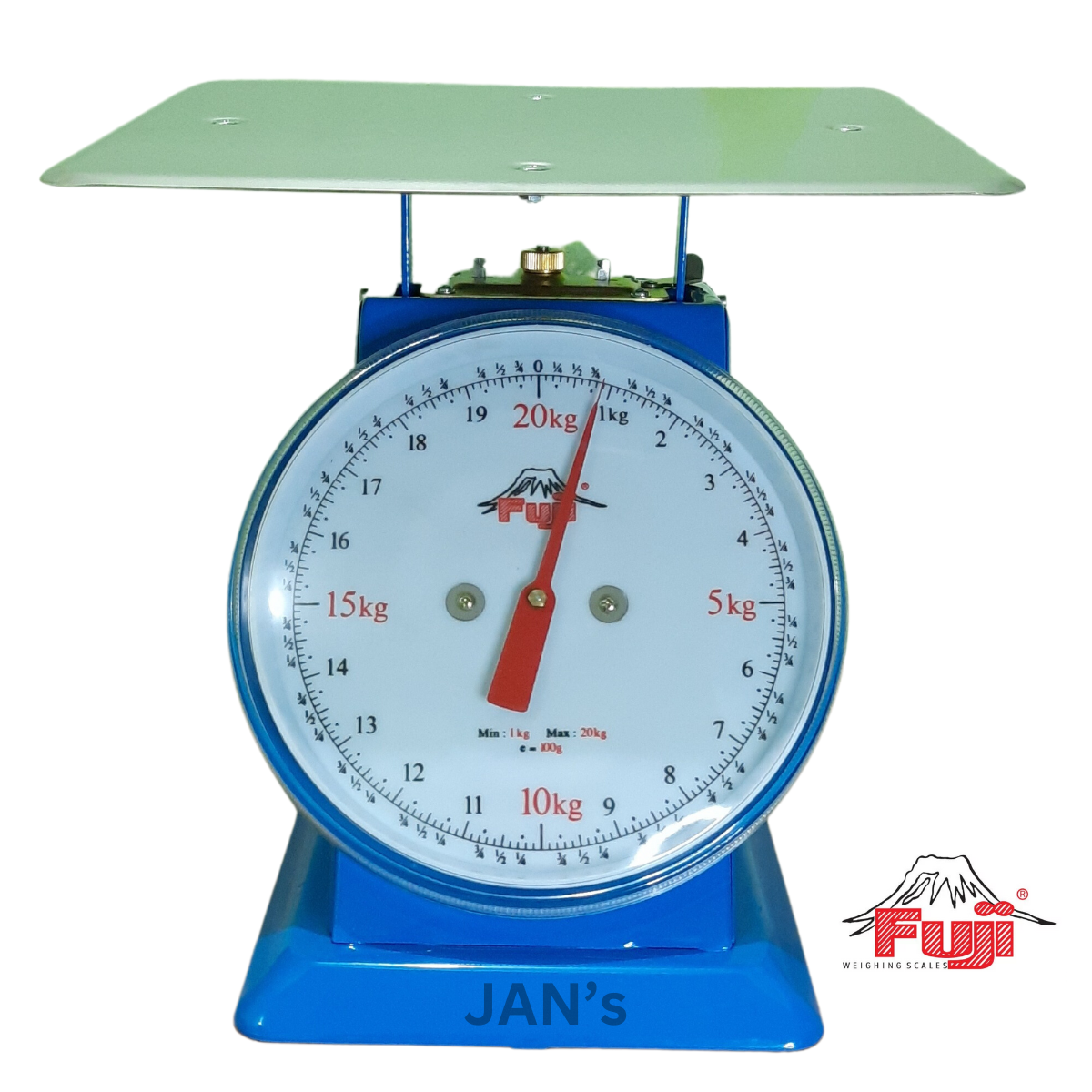Timbangan Kilohan 20kg Flat Original Fuji Scale Rust Proof Heavy Duty ...