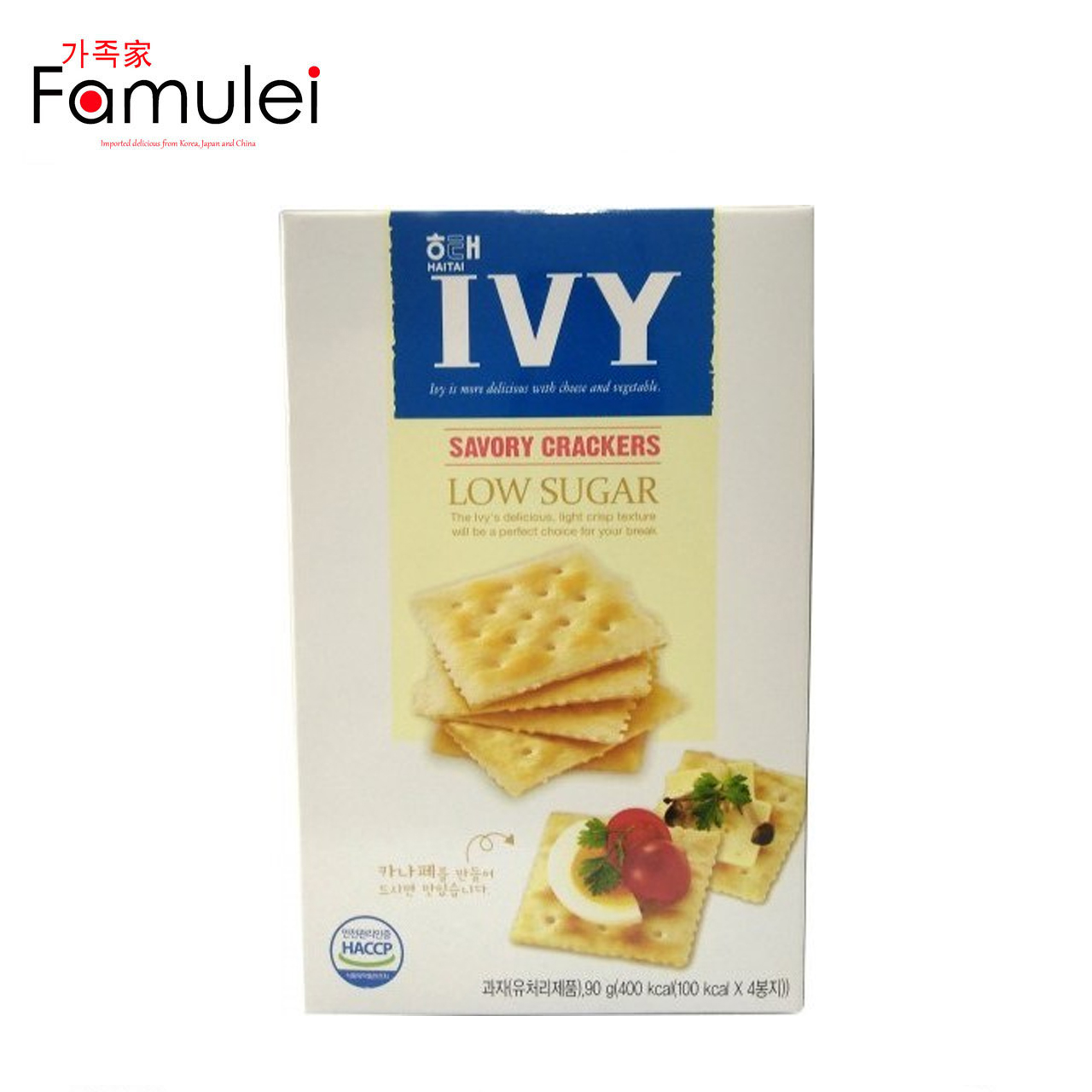 Haitai Ivy Cracker Low Sugar Korean Snack 90g | Lazada PH