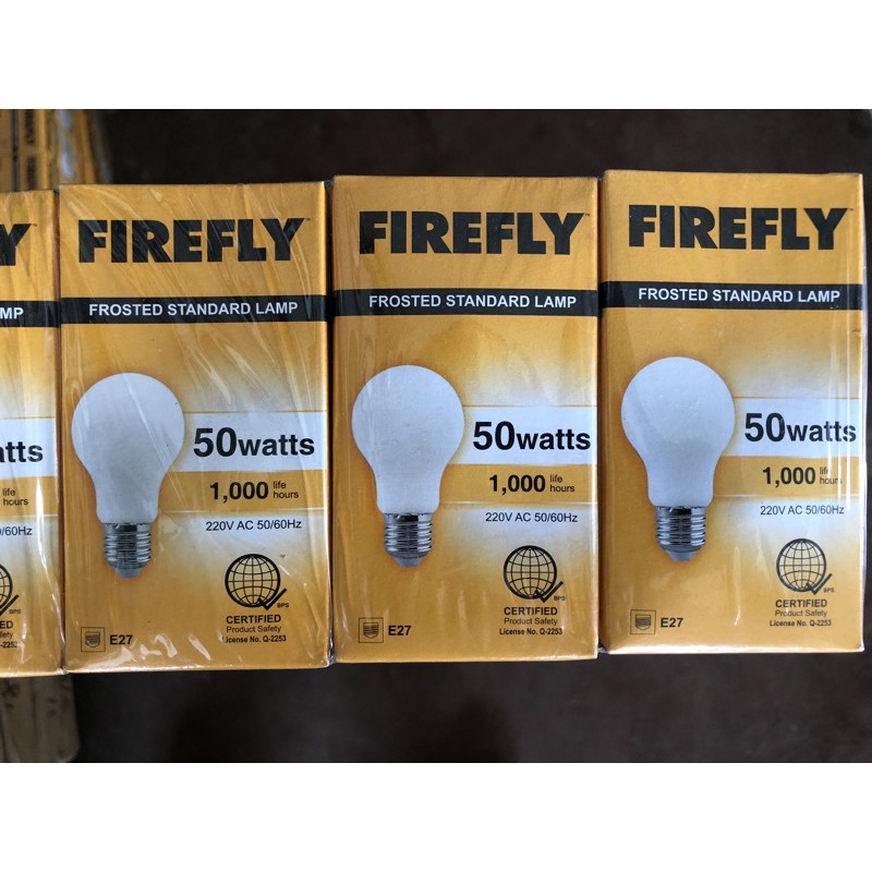 Firefly Incandescent Bulb 100/50/40/25 watts | Lazada PH