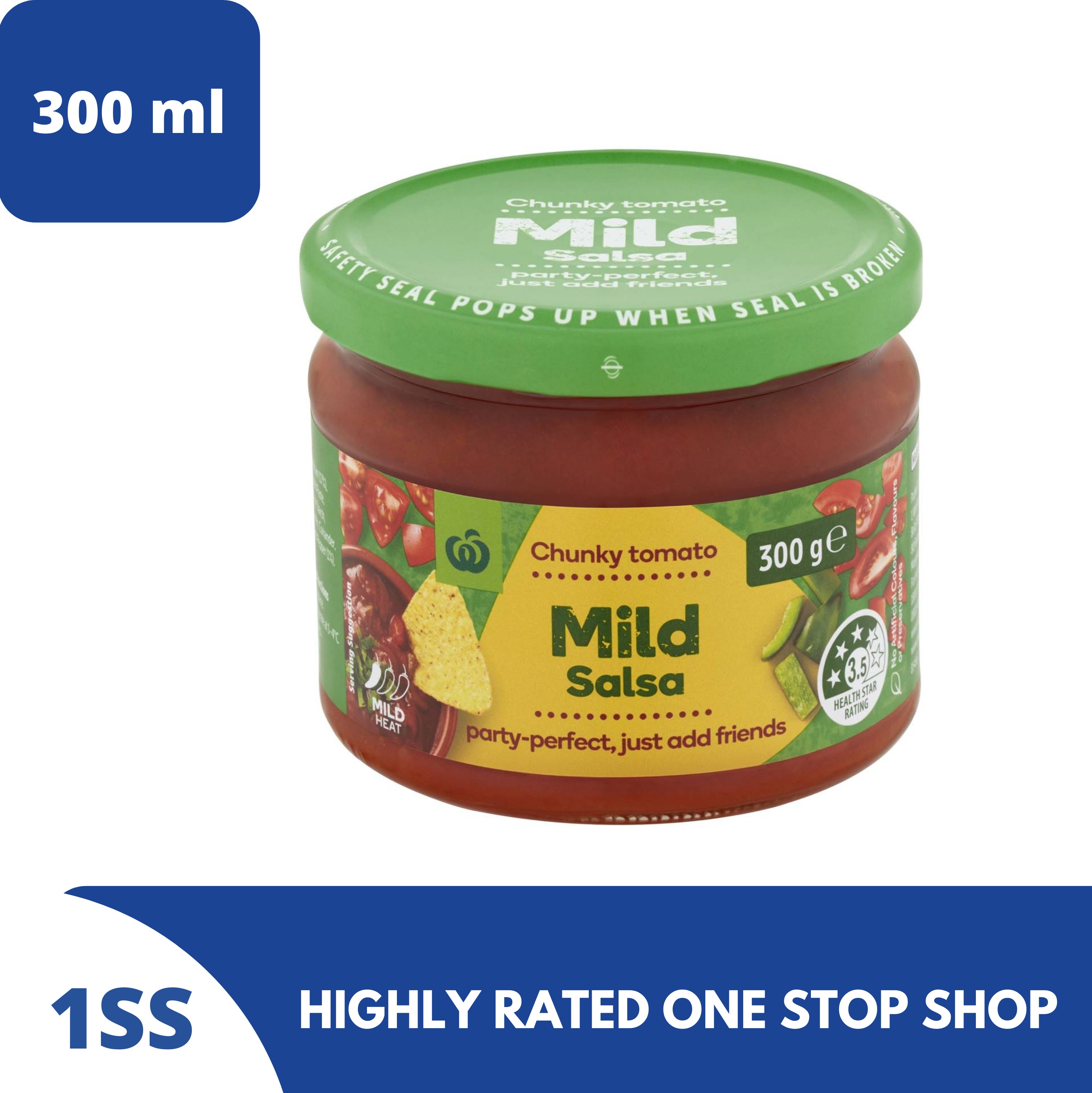 Woolworths Chunky Tomato Mild Salsa, 300ml | Lazada PH