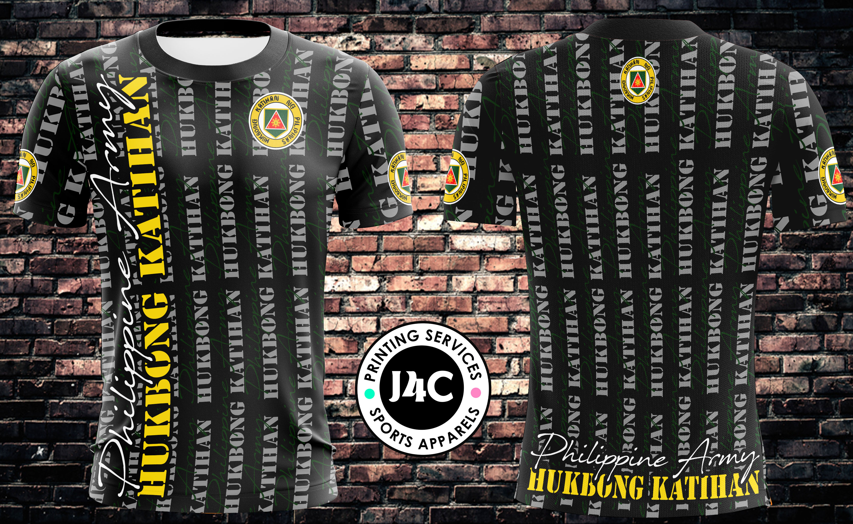 HUKBONG KATIHAN NG PILIPINAS ARMY FULL SUBLIMATION SHIRT F | Lazada PH