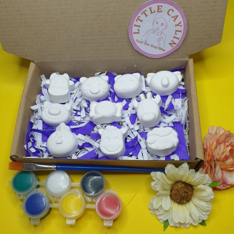 Mini Plaster Figures Set | Lazada PH