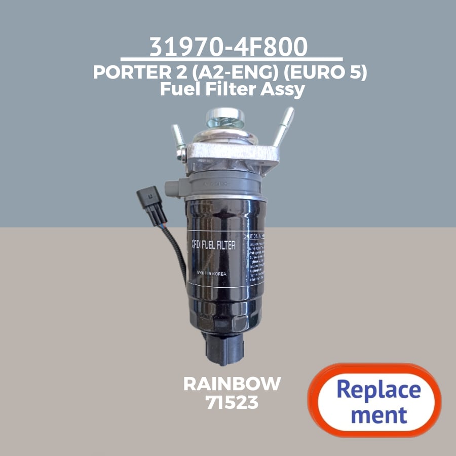 319704F800 Fuel Filter Assy for HYUNDAI Porter 2 (A2-ENG) EURO 5 ...