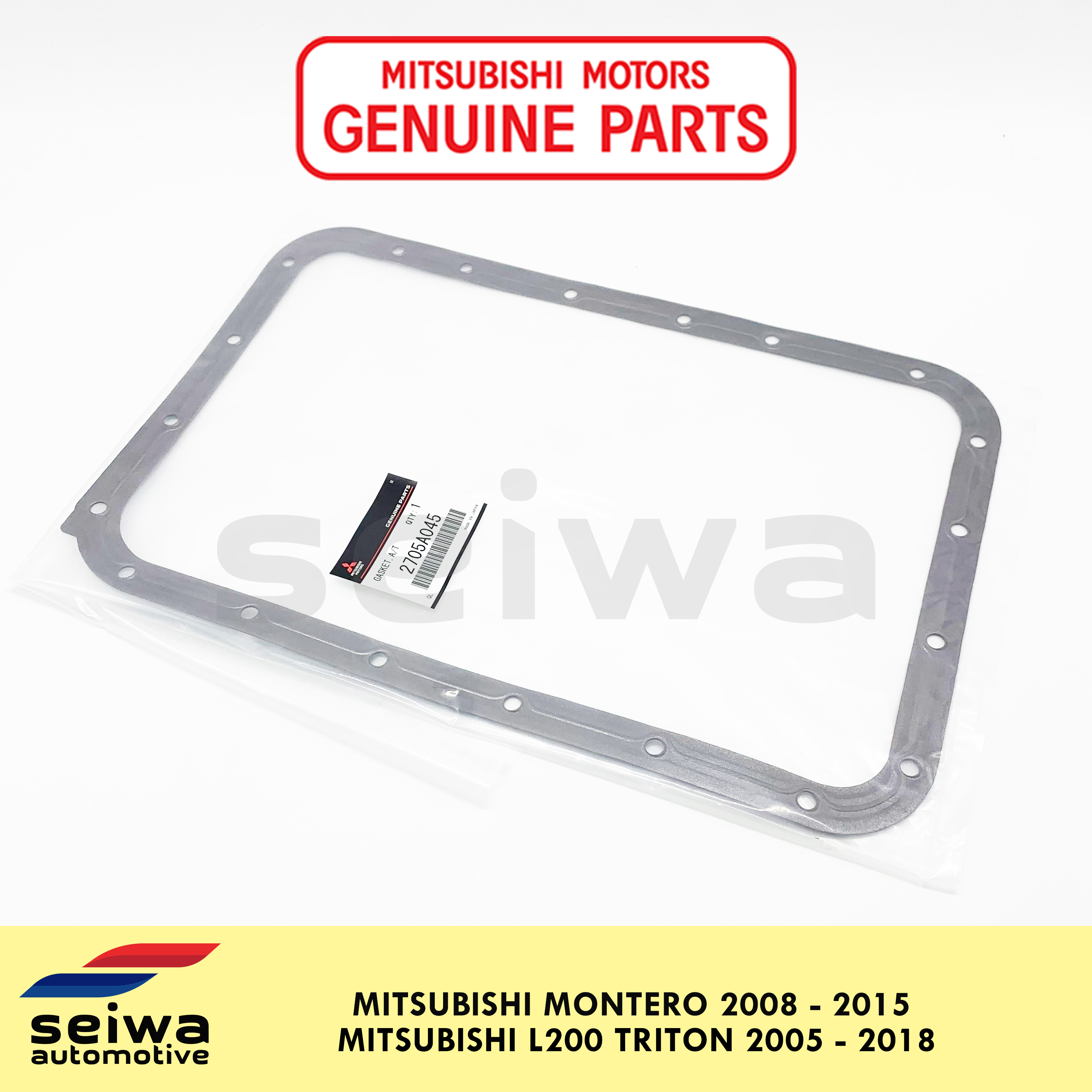 [2008 - 2015 GEN2] Mitsubishi Montero A/T Transmission Pan Gasket ...